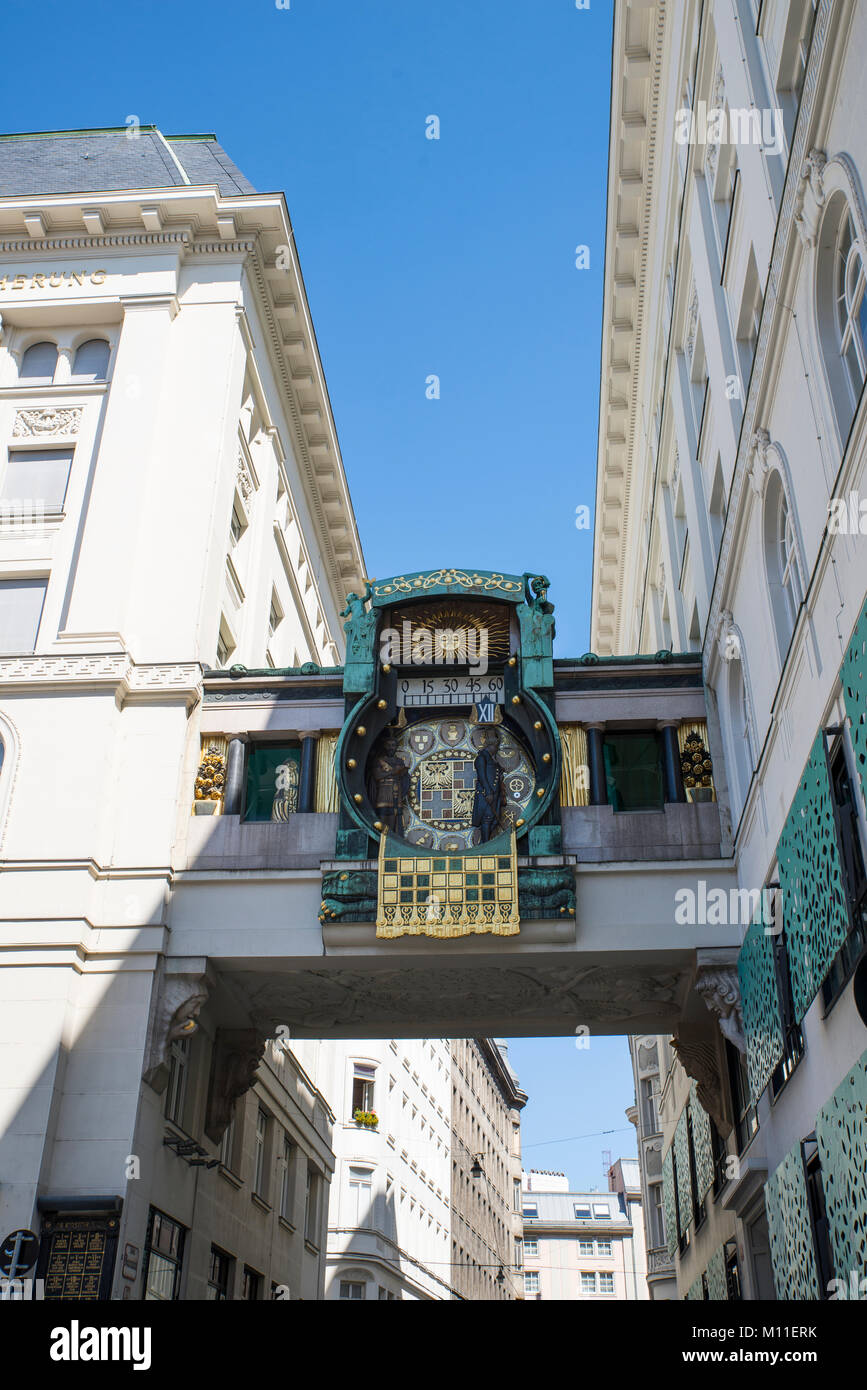 Viennese clock hi-res stock photography and images - Alamy