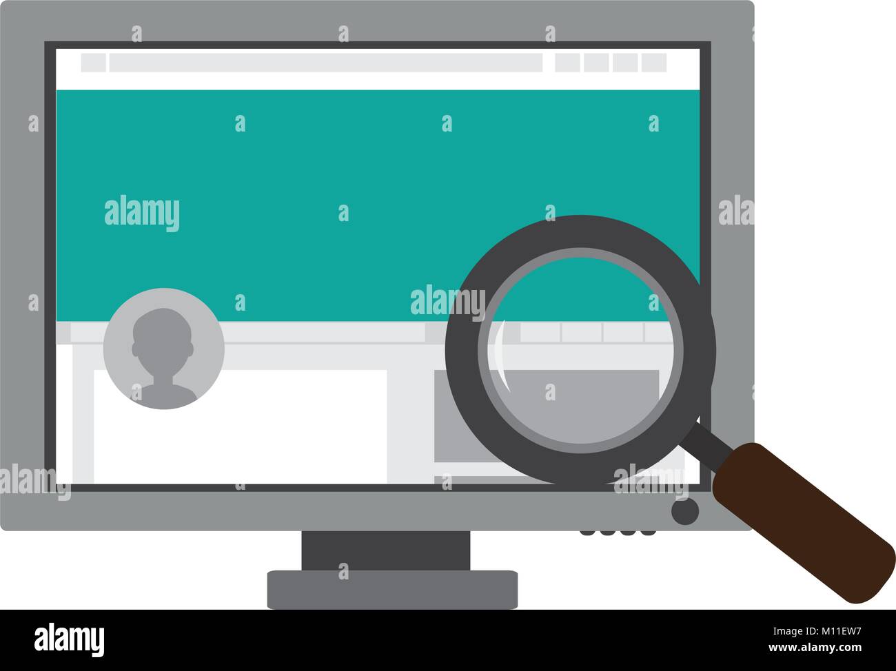 Isolated computer design Stock Vector Image & Art - Alamy