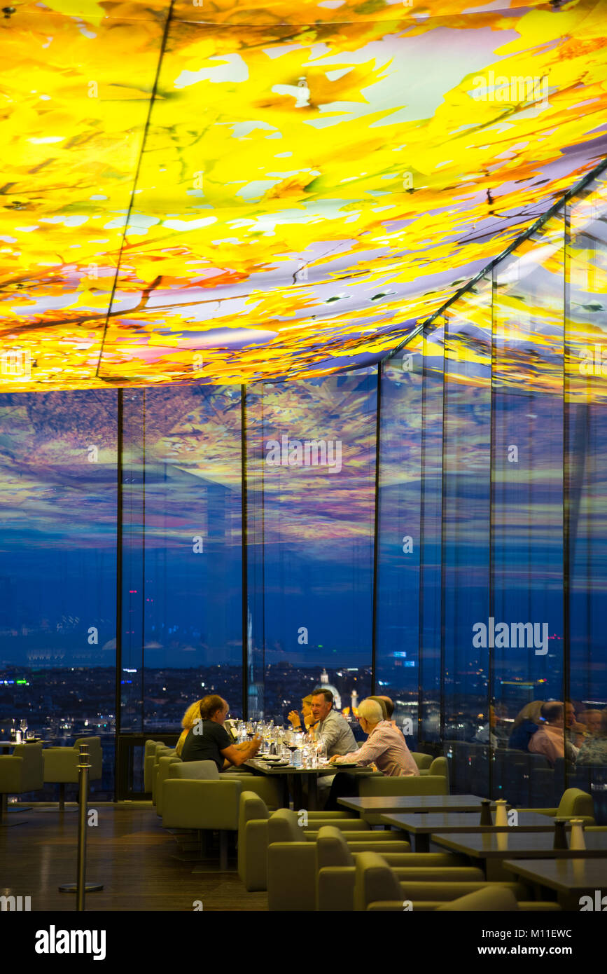 Das Loft restaurant, Vienna Stock Photo - Alamy