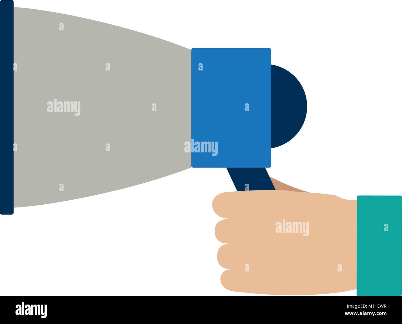 Isolated megaphone design Stock Vector Image & Art - Alamy