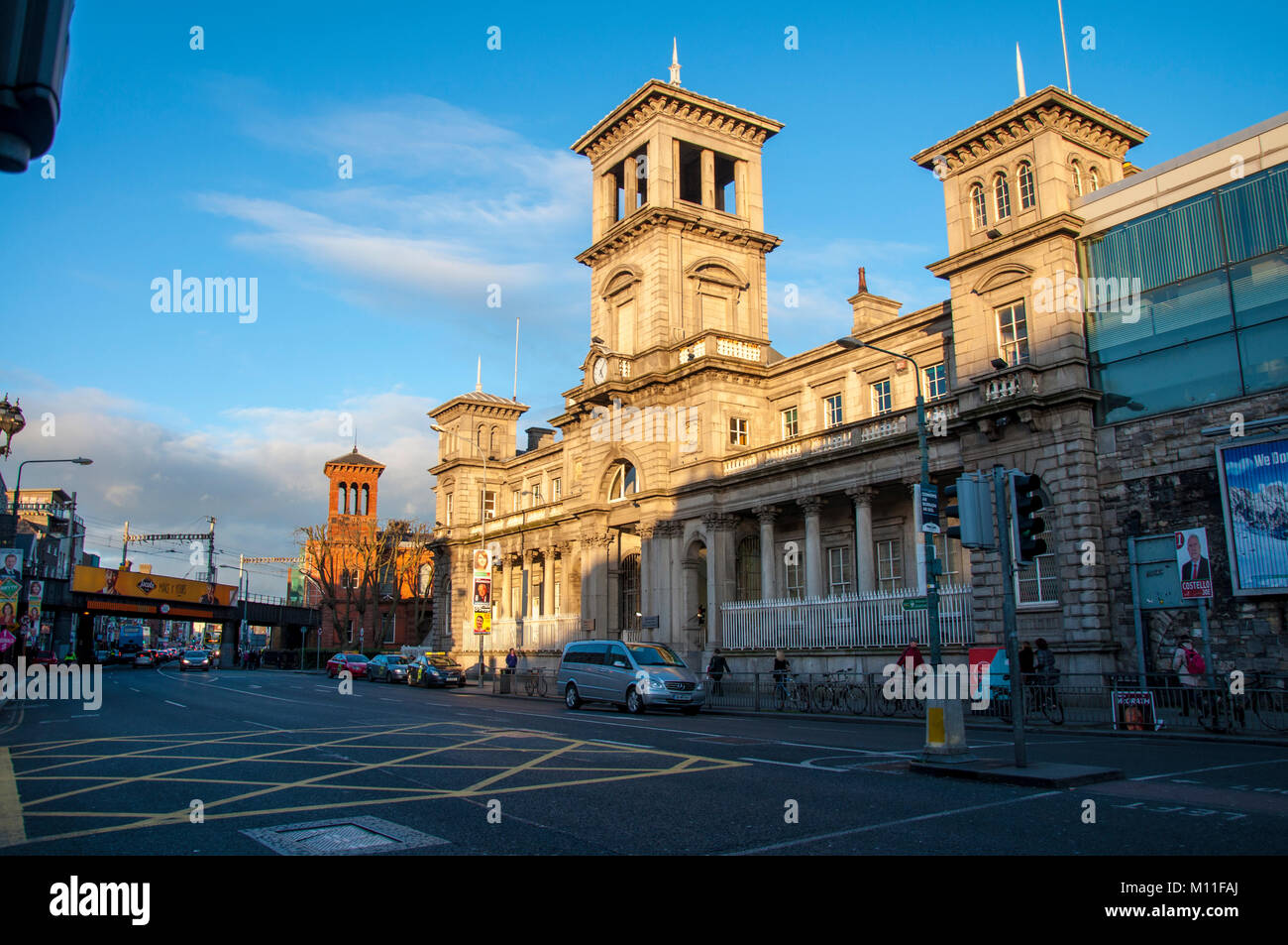 Connolly rail railway station front frontage exterior architectu hi-res ...