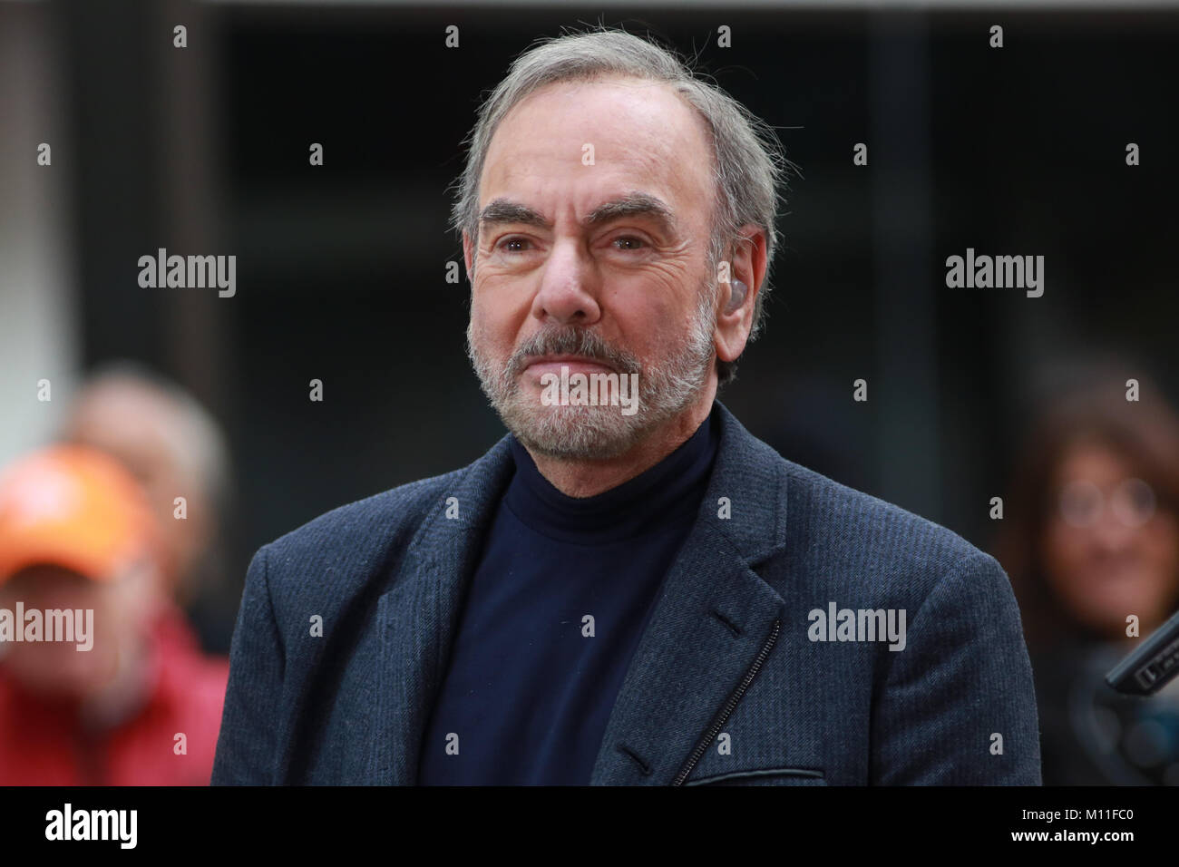 Neil Diamond performs on NBC's 'Today' at Rockefeller Plaza on October ...