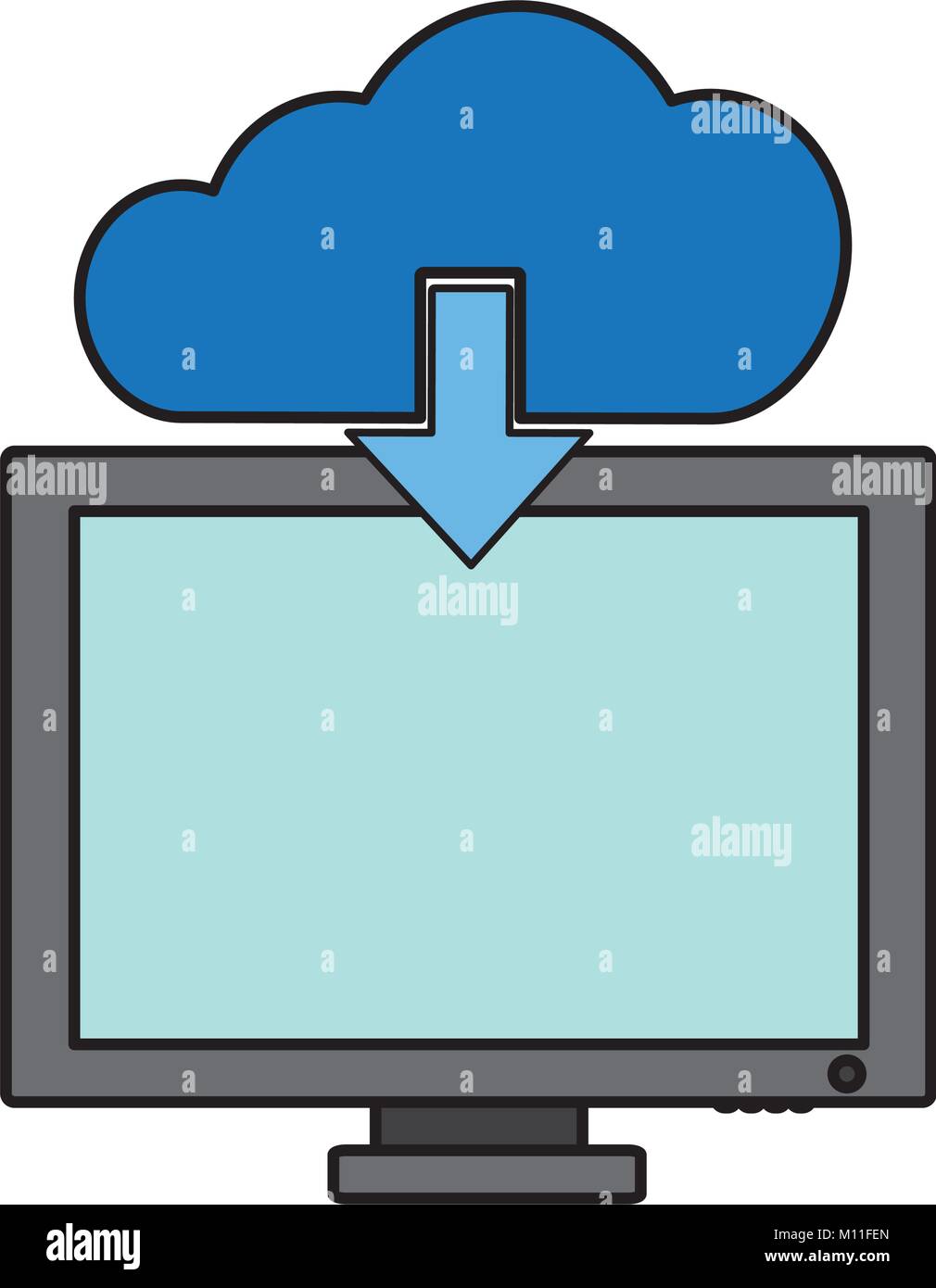 Isolated computer design Stock Vector Image & Art - Alamy
