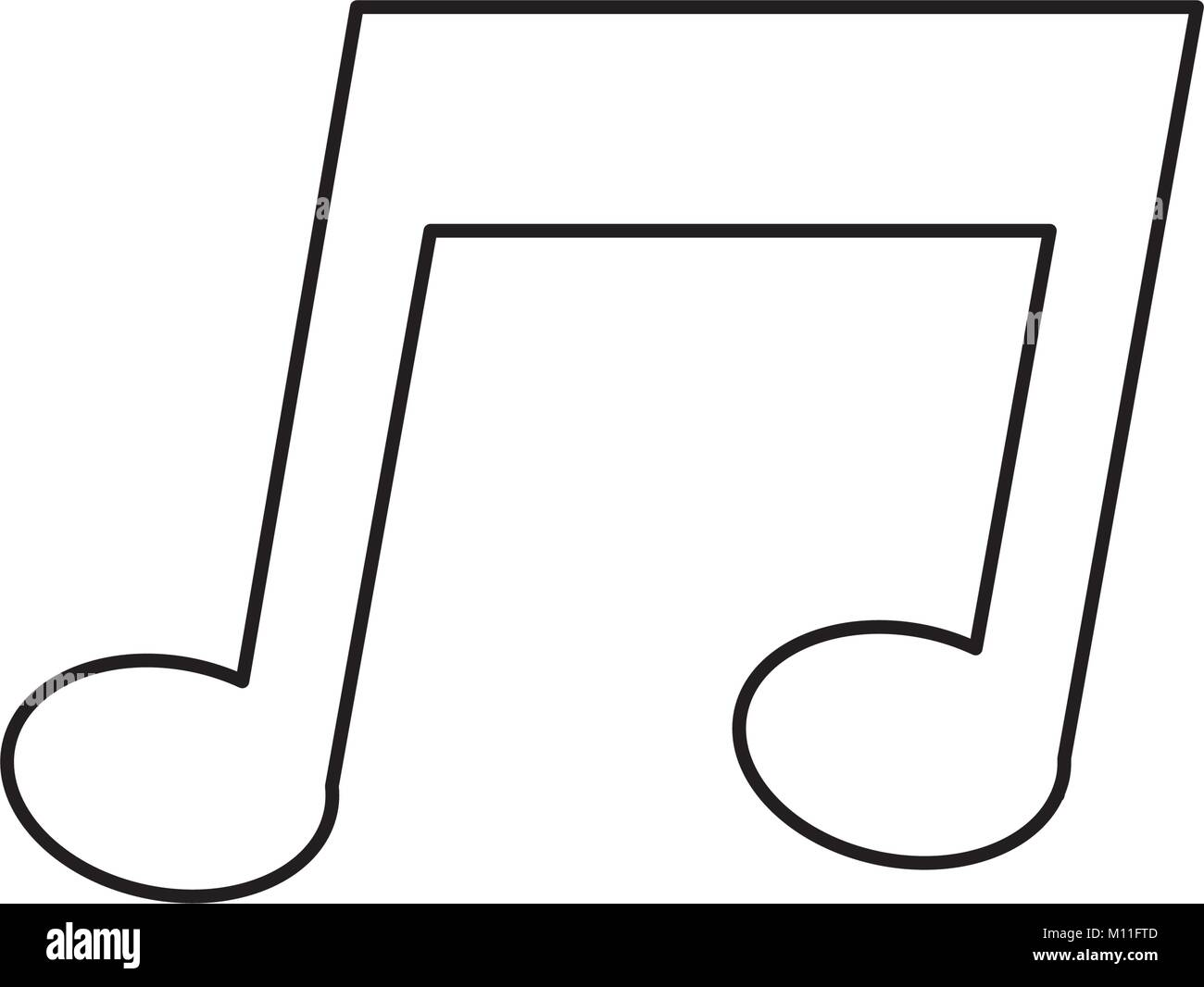 Music note design Stock Vector Image & Art - Alamy
