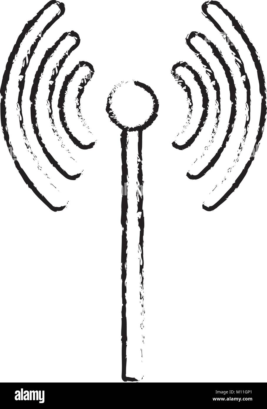 Isolated wifi design Stock Vector Image & Art - Alamy