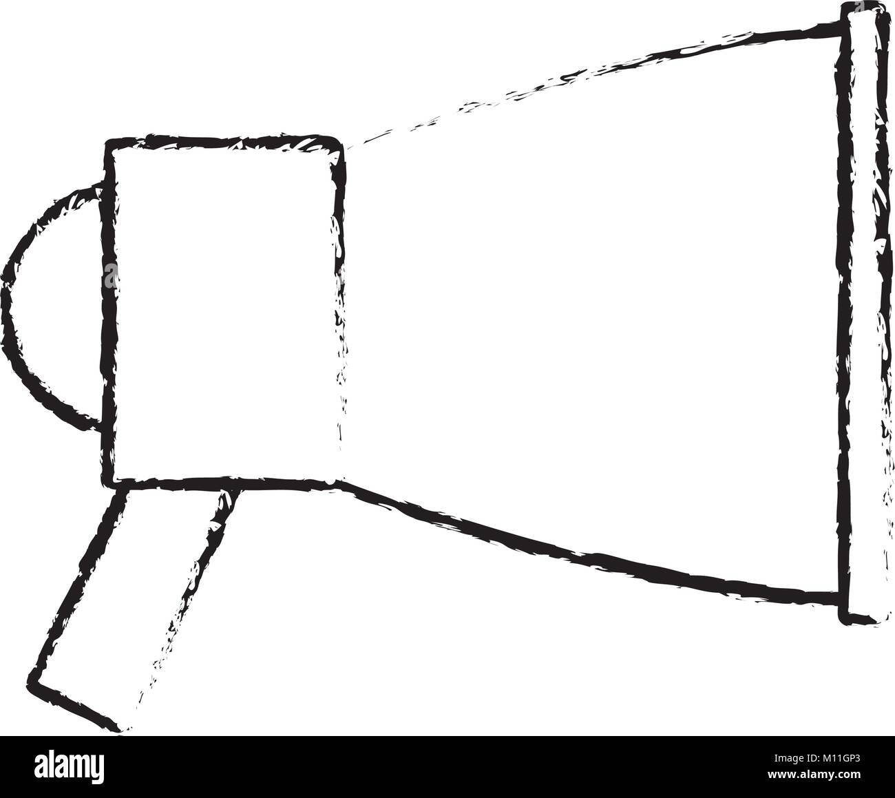 Isolated megaphone design Stock Vector Image & Art - Alamy