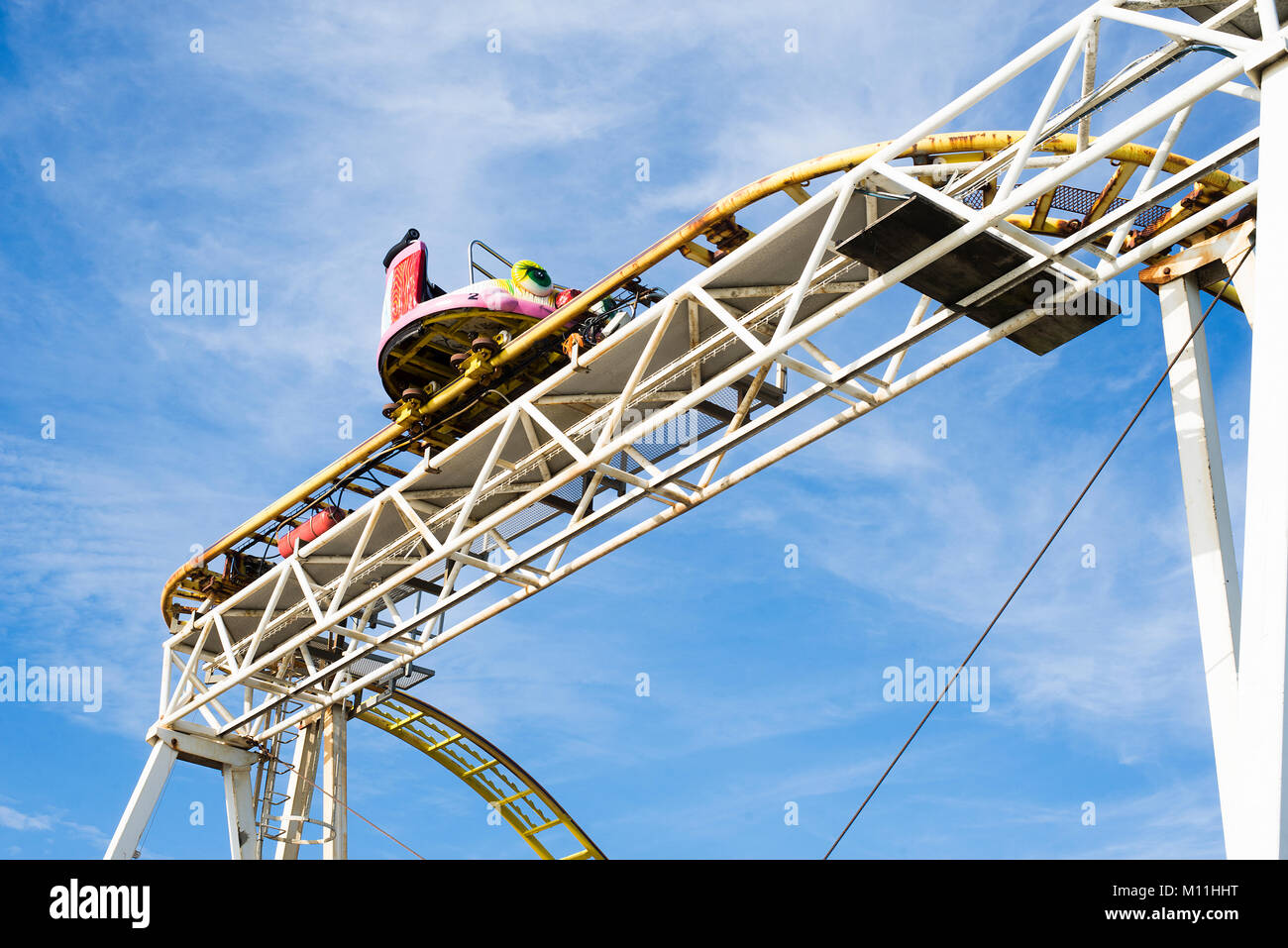 Brighton pier roller coaster ride hi-res stock photography and images ...