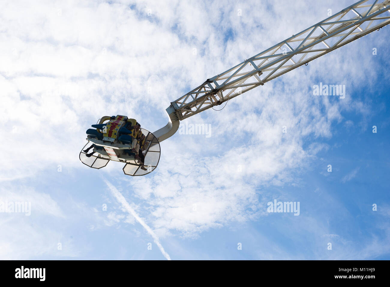 Fairground ride arm hi-res stock photography and images - Alamy
