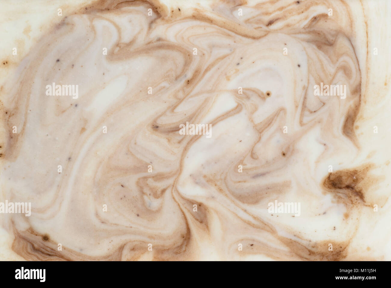 Abstract background - creamy dessert Stock Photo - Alamy