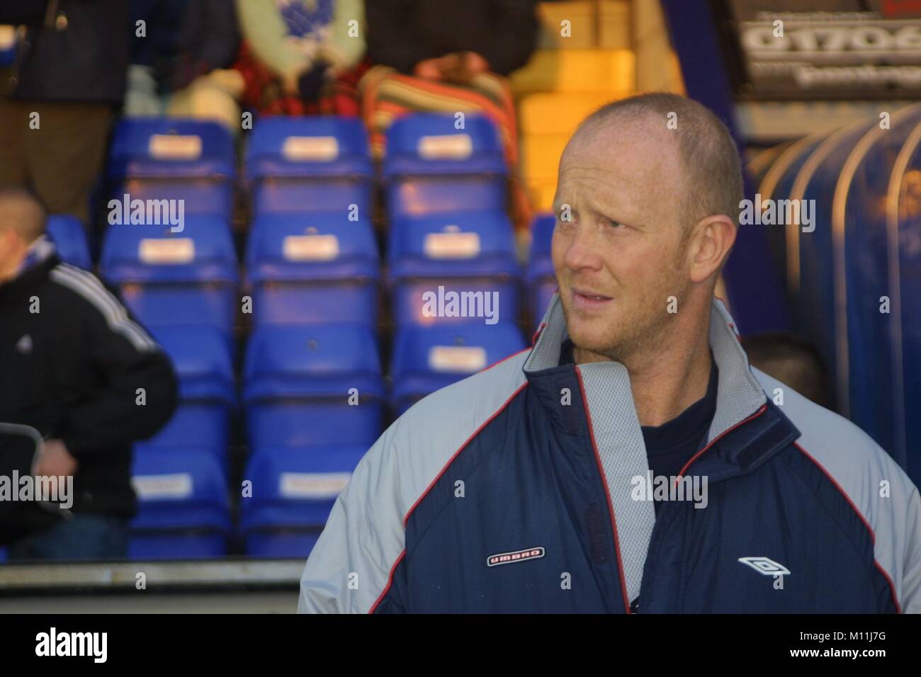 Footballer Mark Wright portrait Stock Photo - Alamy
