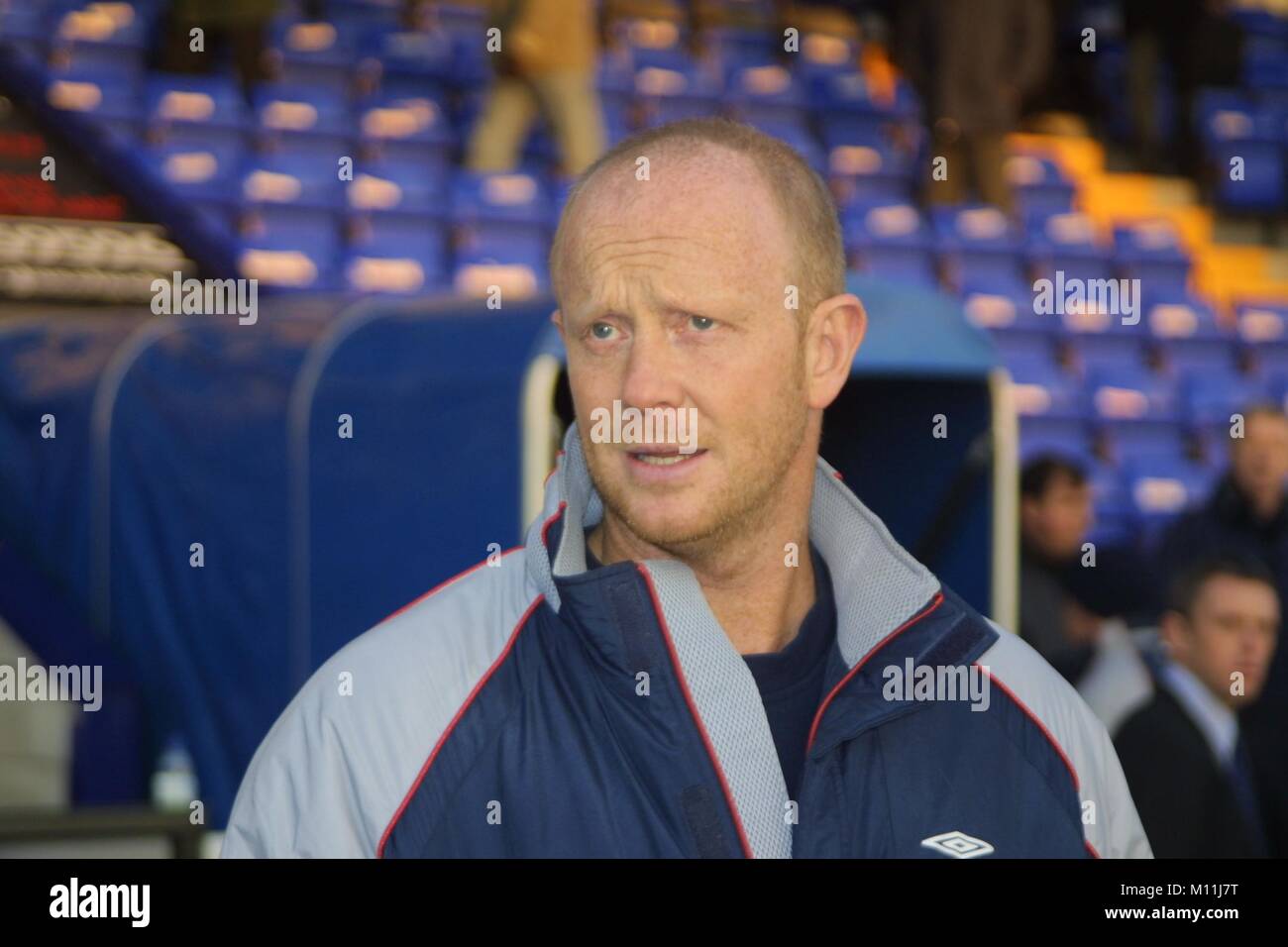 Footballer Mark Wright portrait Stock Photo - Alamy