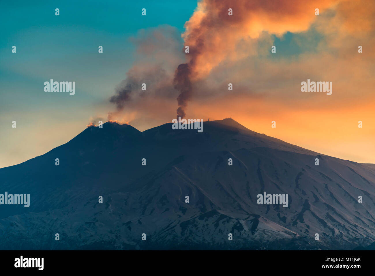 Etna volcano, Sicily Stock Photo - Alamy
