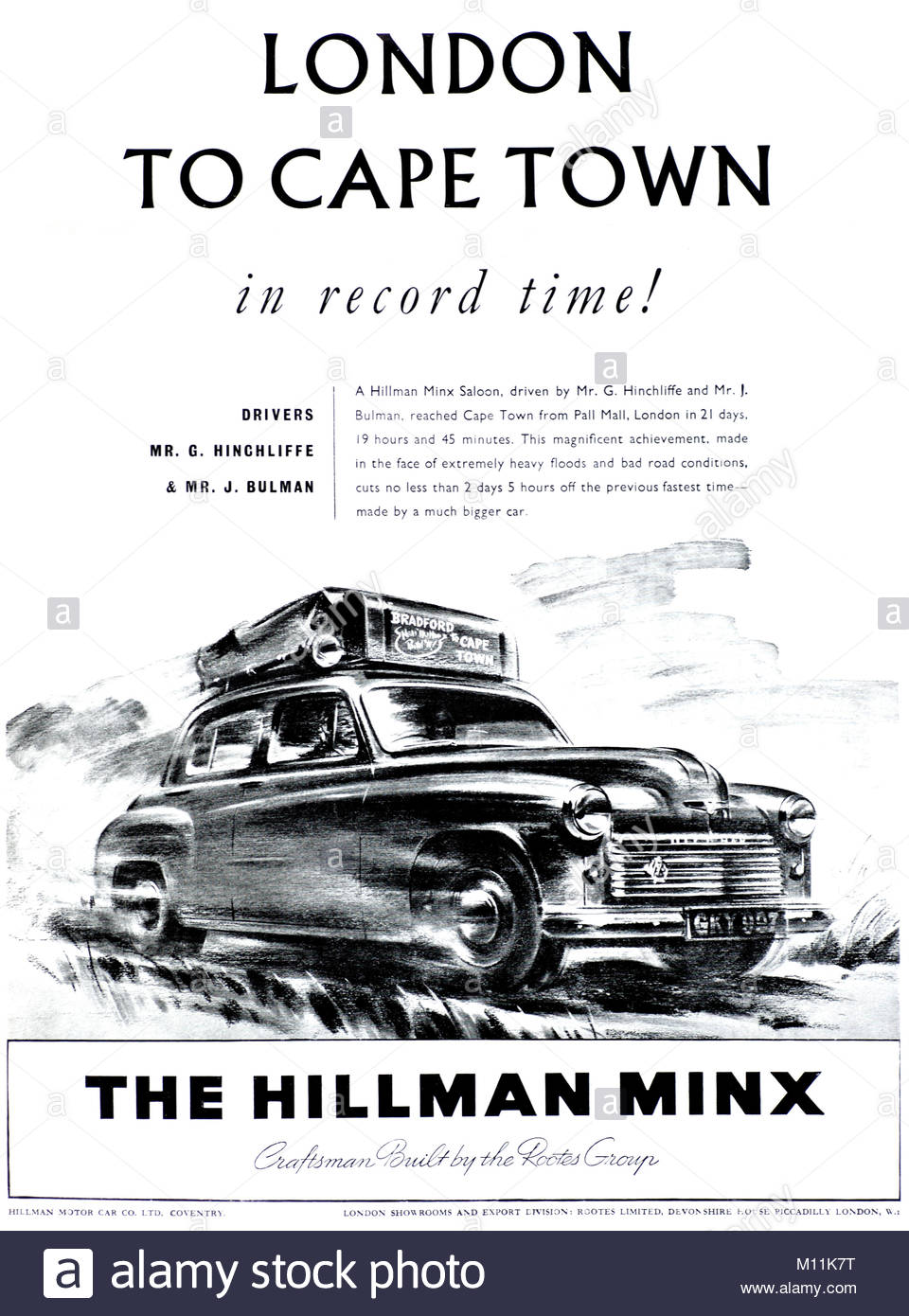 Hillman minx 1952 hi-res stock photography and images - Alamy Hillman minx 1952 hi-res stock photography and images - Alamy