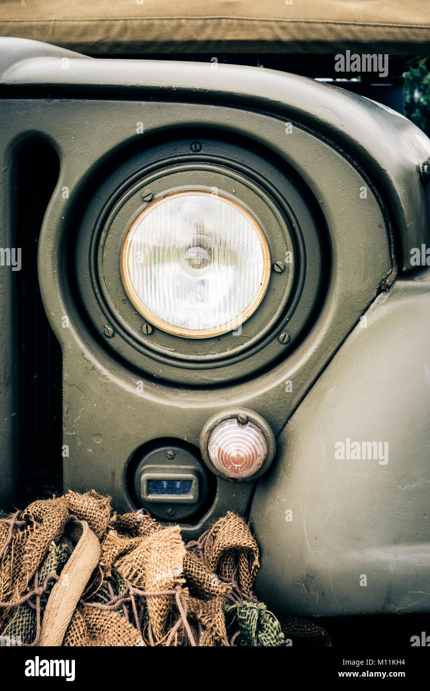 Jeep Headlight High Resolution Stock Photography and Images - Alamy