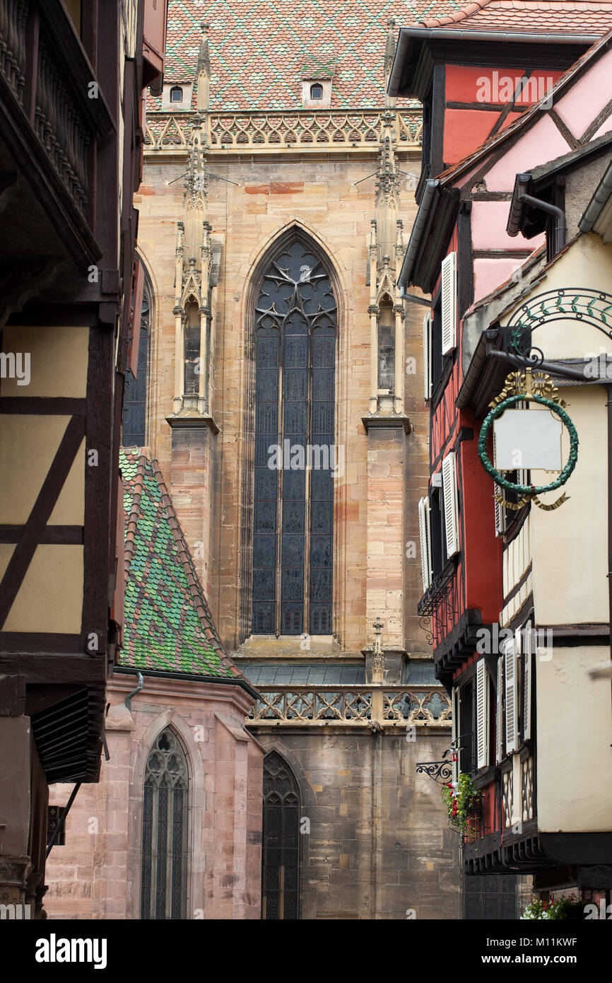 Cathedral of Saint Martin, Colmar, France Stock Photo - Alamy
