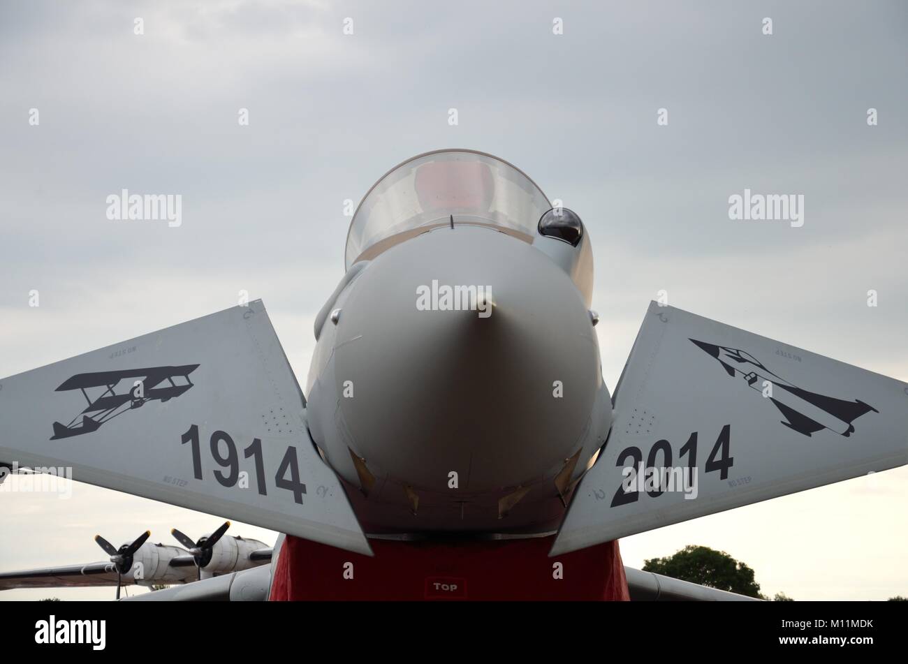 Raf eurofighter typhoon special tail hi-res stock photography and ...