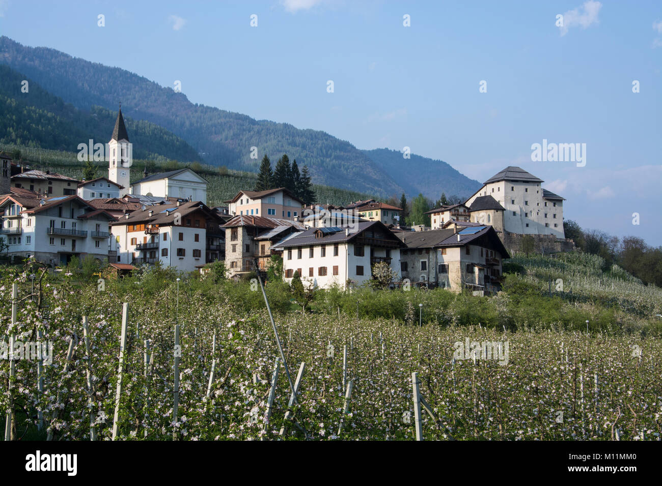 Caldes is a comune in Trentino in northern Italy Stock Photo - Alamy