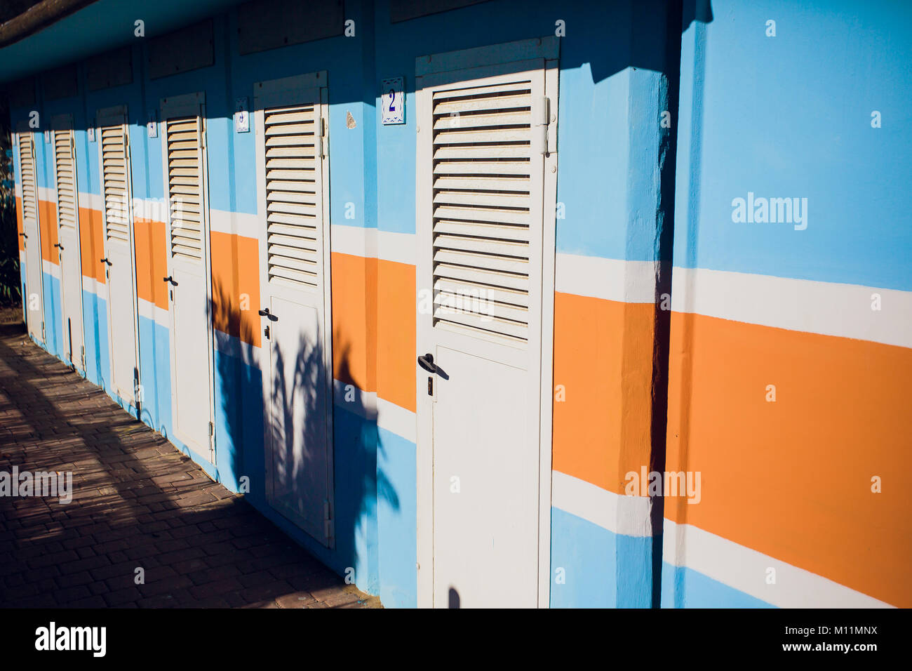 Beach Dressing Rooms Stock Photos & Beach Dressing Rooms Stock Images ...
