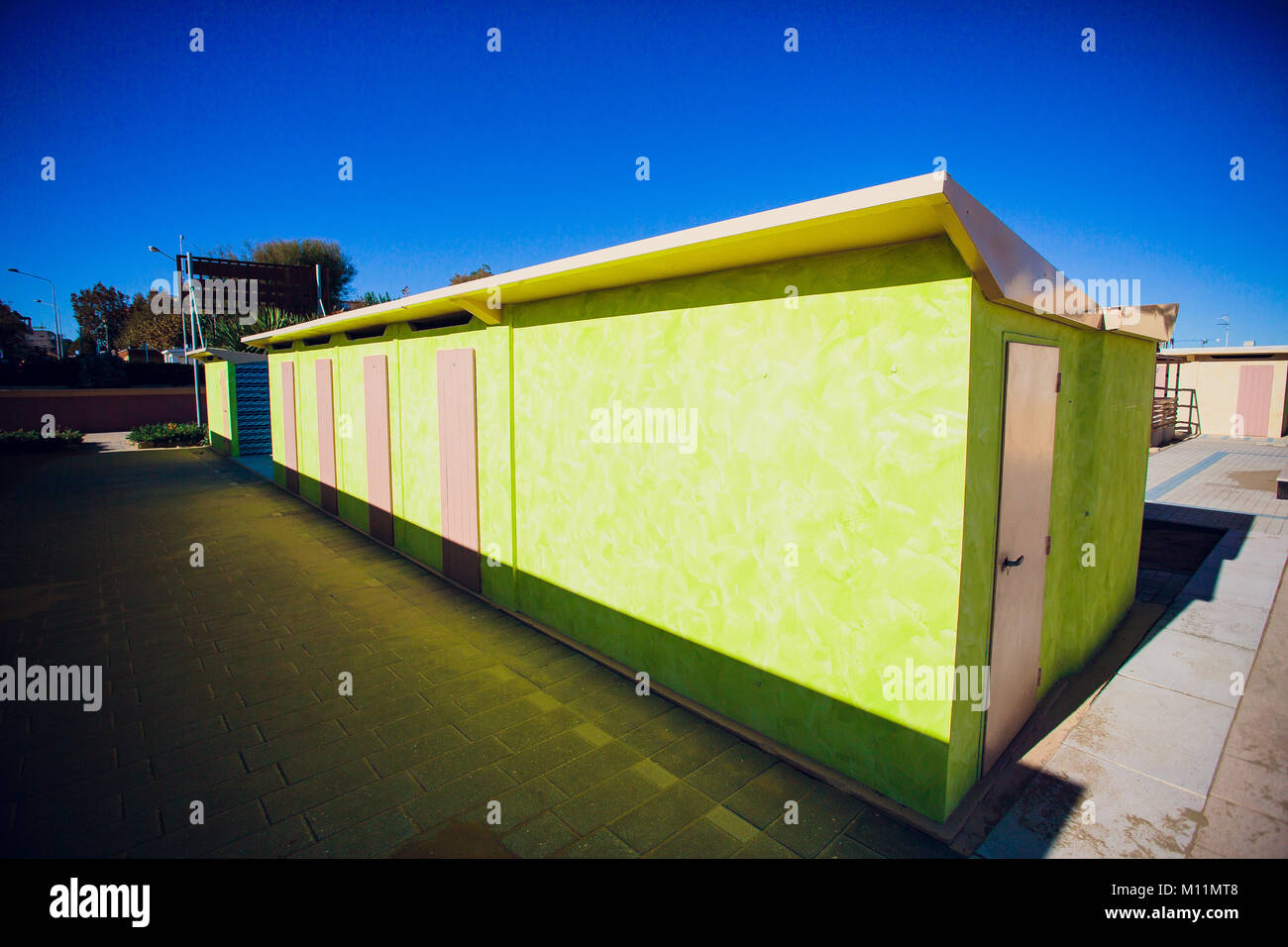 Beach Change Rooms High Resolution Stock Photography and Images - Alamy