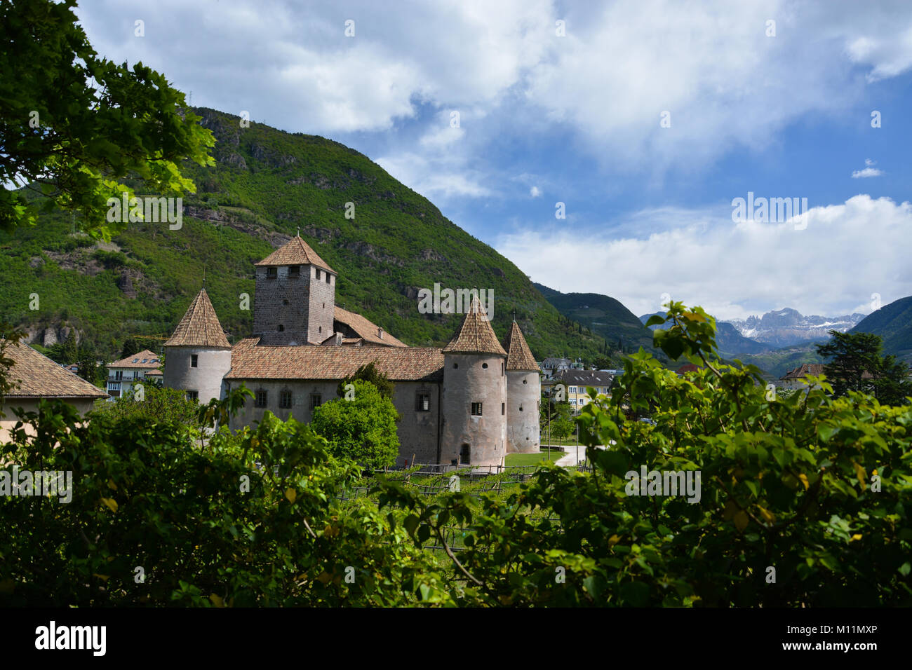 Bolzano mareccio castle hi-res stock photography and images - Alamy