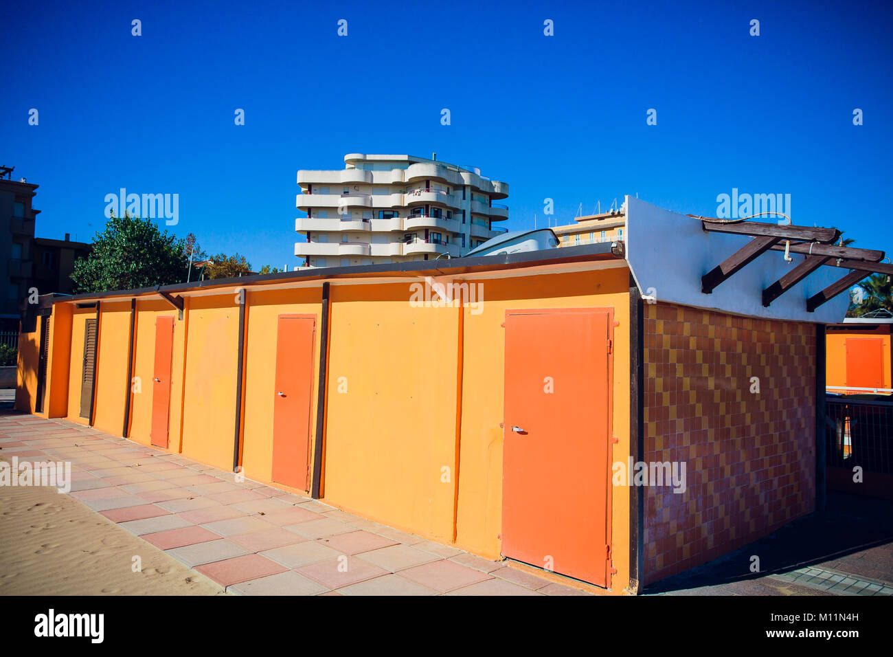 Beach Change Rooms High Resolution Stock Photography and Images - Alamy
