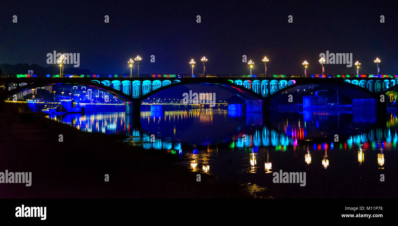 Night photography in tunxi china hi-res stock photography and images ...