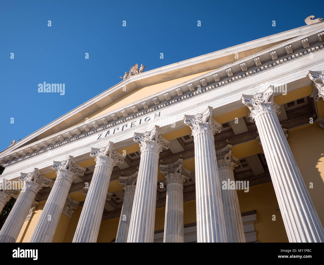 The Zappeion Hall in the afternoon, Athens, Greece Stock Photo - Alamy