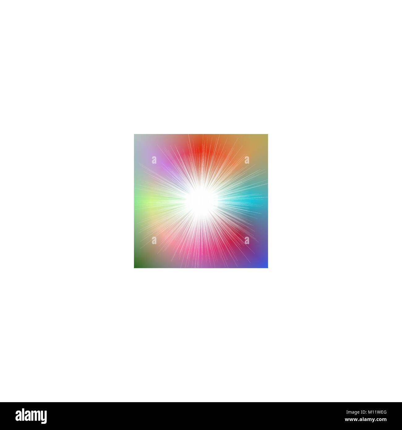 Abstract dynamic gradient star burst background - vector design Stock ...