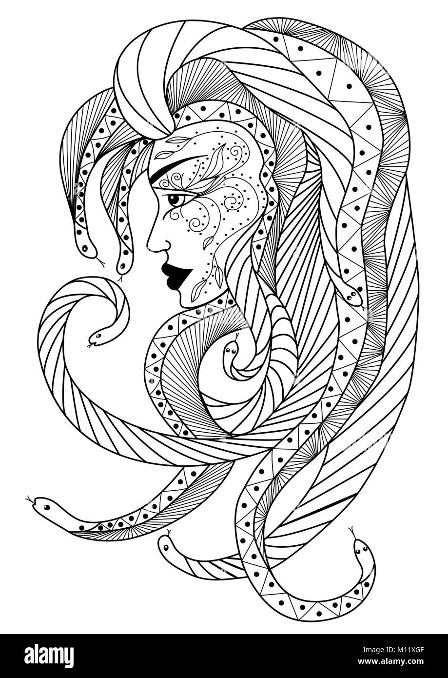 Medusa head hi-res stock photography and images - Alamy