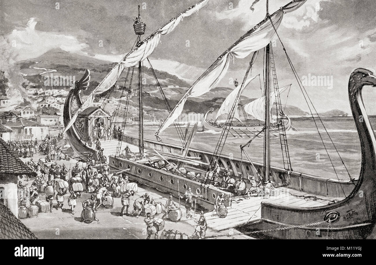 Roman fleet 3rd century hi-res stock photography and images - Alamy