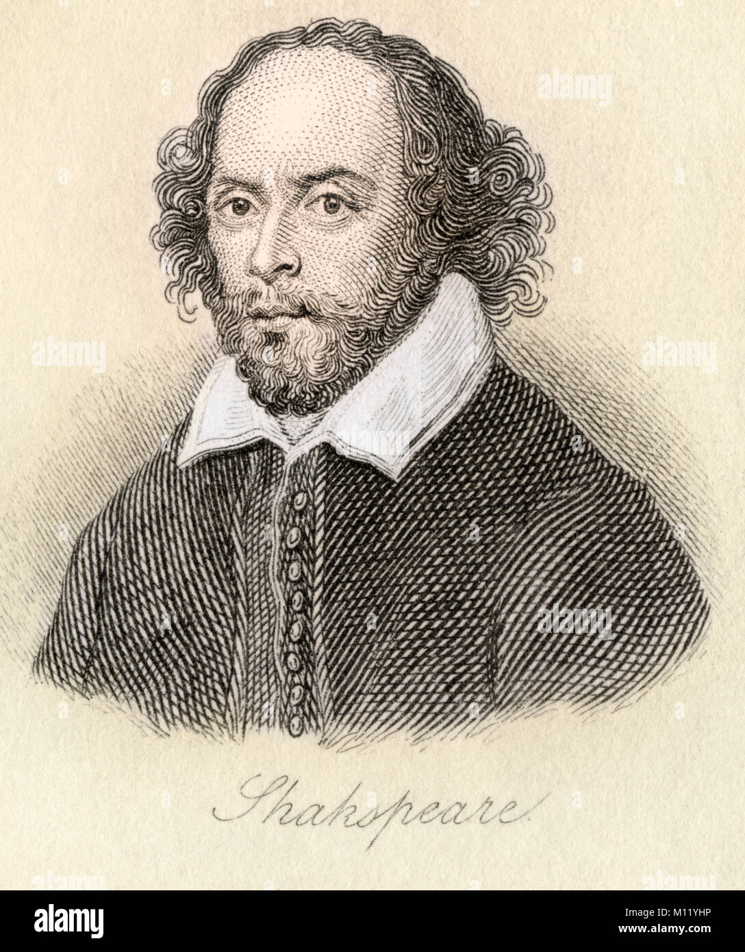 William Shakespeare, 1564-1616. English poet, playwright, dramatist and ...