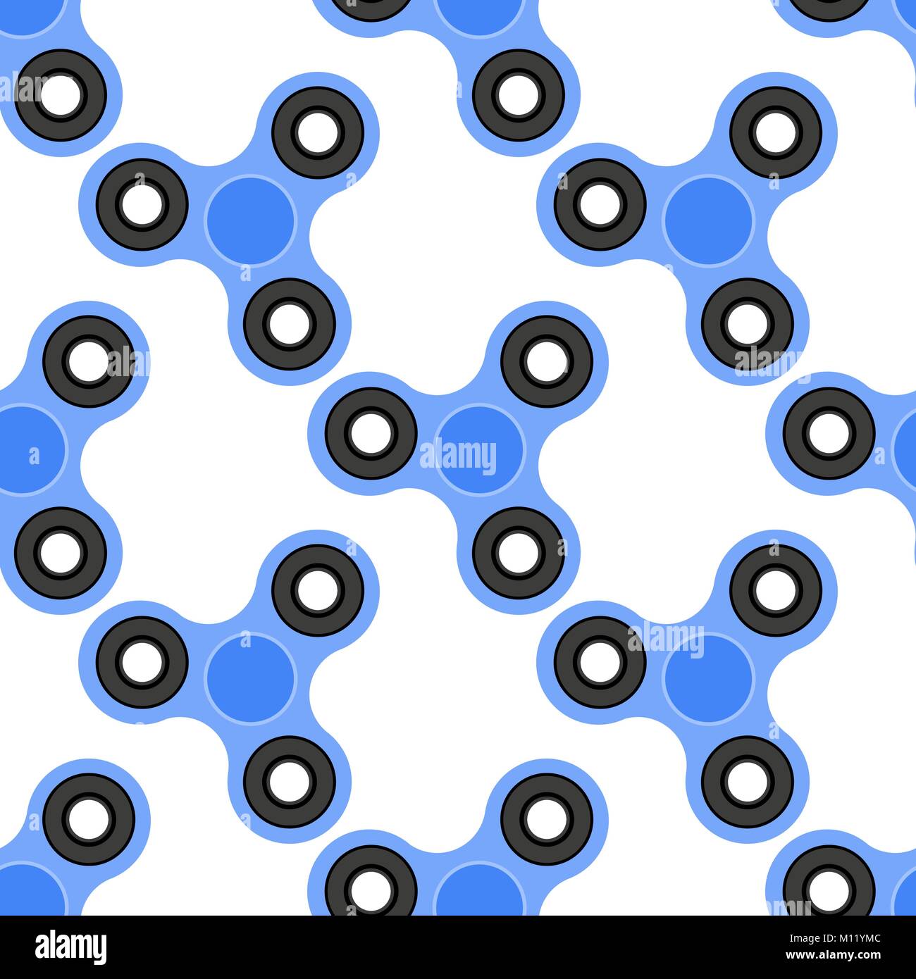 Seamless texture. Fashionable spinners Stock Vector Image & Art - Alamy