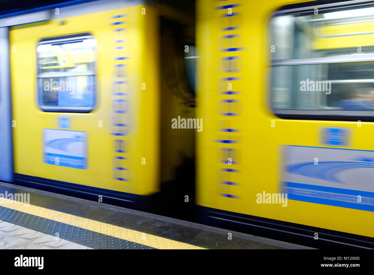 Art in Naples subway station, Napoli, Dante metro station Stock Photo ...