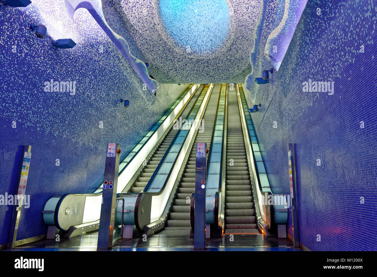 Universita’ metro station in naples hi-res stock photography and images ...