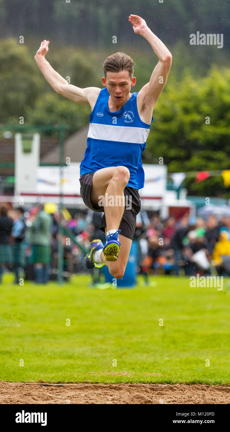 The Long Jump Stock Photo - Alamy