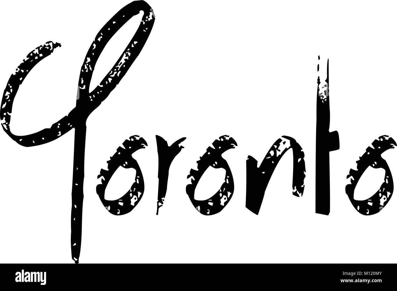 Toronto sign Black and White Stock Photos & Images - Alamy