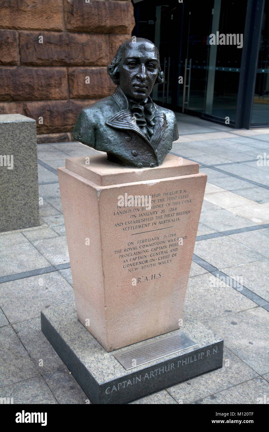 Arthur phillip governor of australia hi-res stock photography and ...