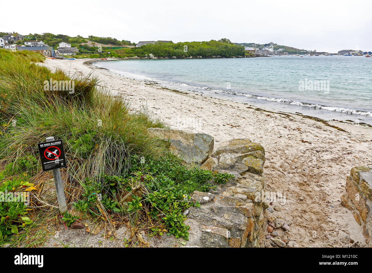 Porth Mellon Beach, Saint Mary's, Isles of Scilly, United Kingdom Stock ...