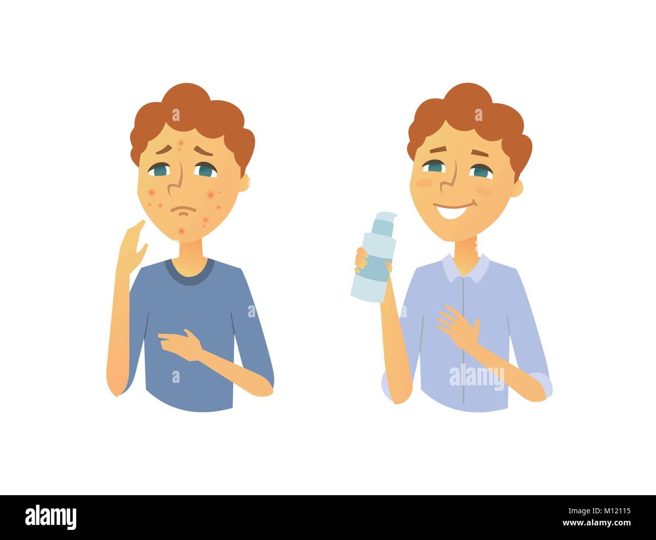 Life before disease Stock Vector Images - Alamy