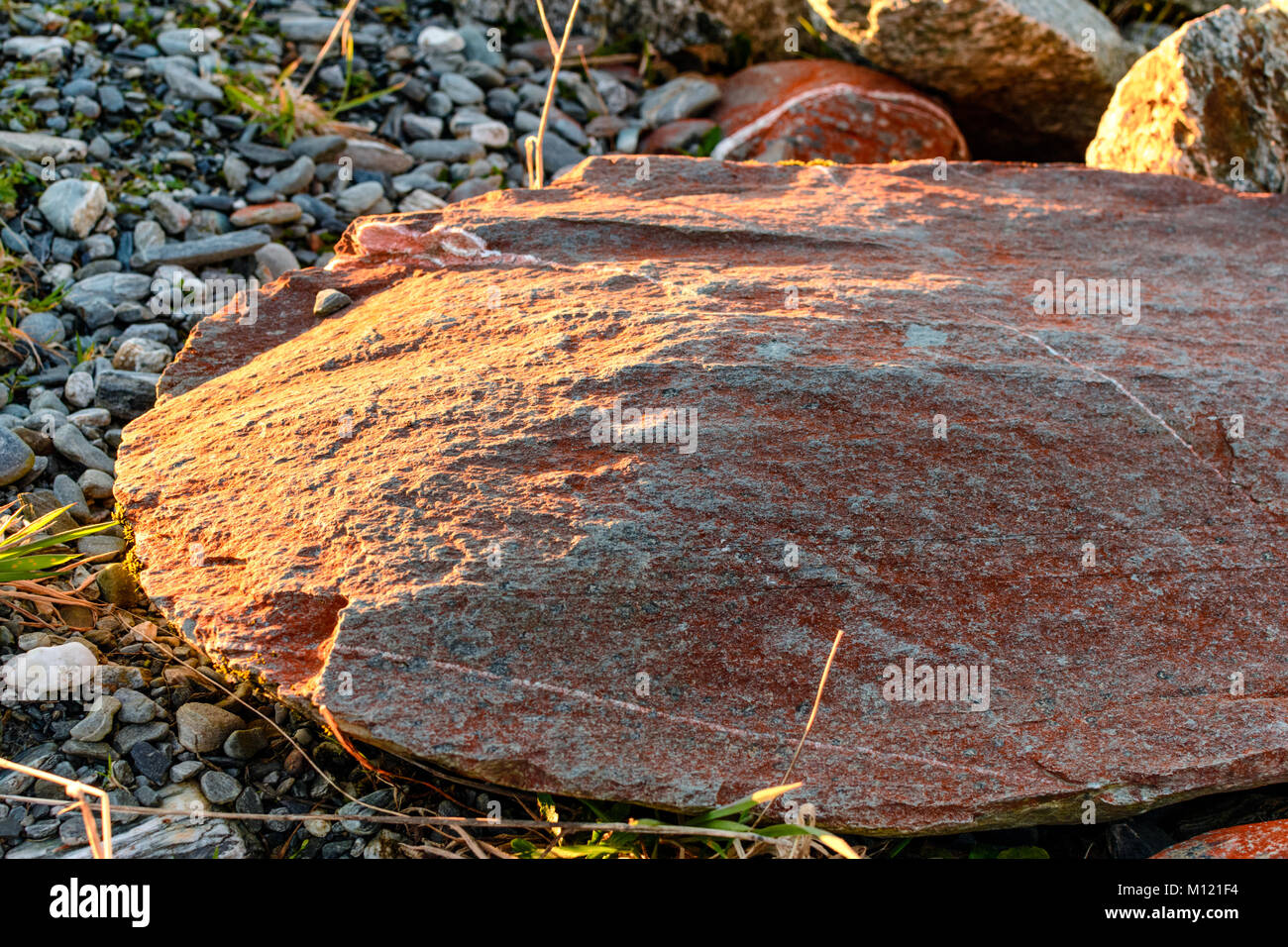 Rocks with algae Stock Photo - Alamy