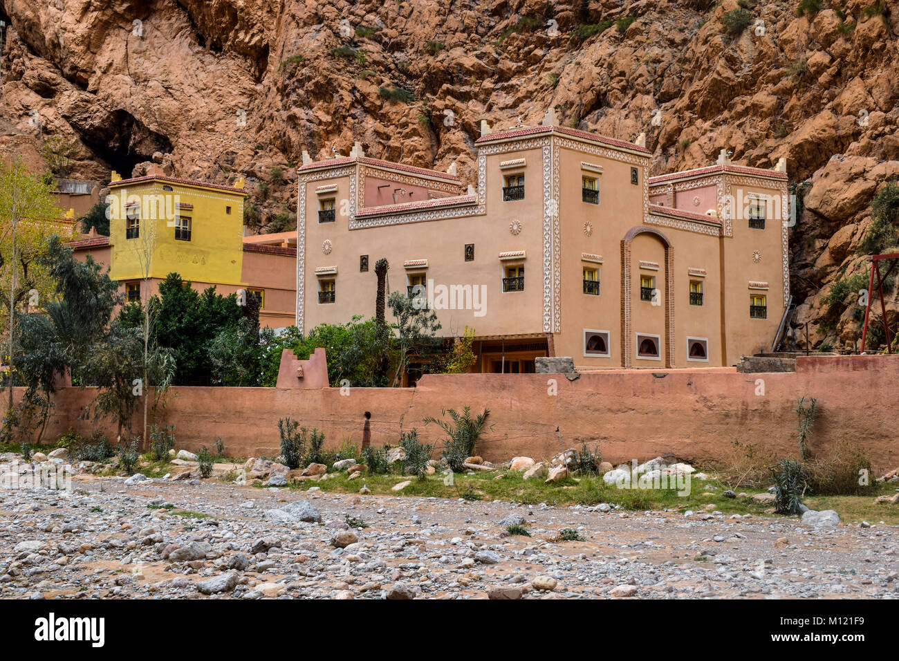 Mountain Todgha of Morocco Gorge Todga Tinghir City, Morocco Stock ...