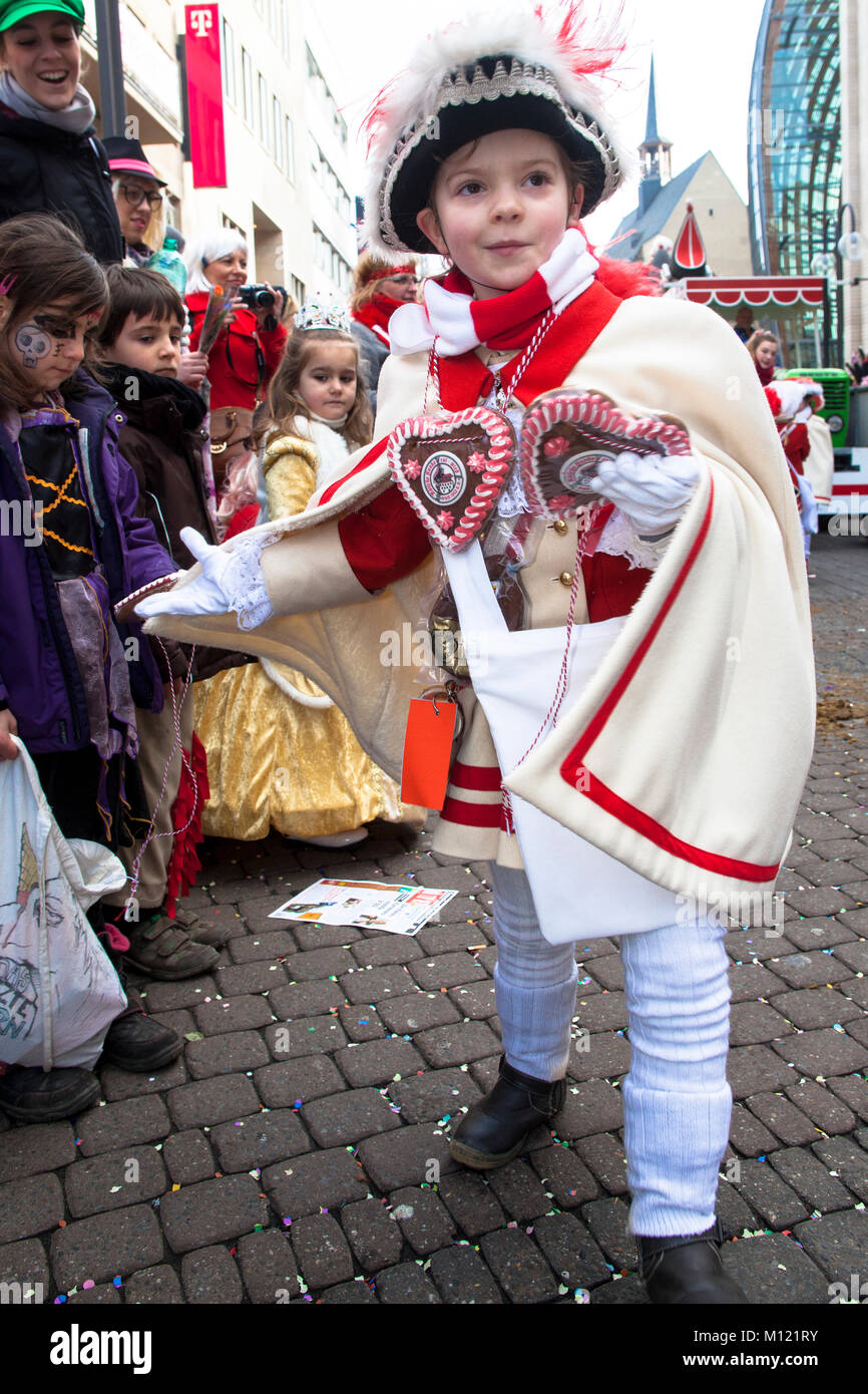 Germany, Cologne, carnival, Shrove Monday procession, the carnival ...