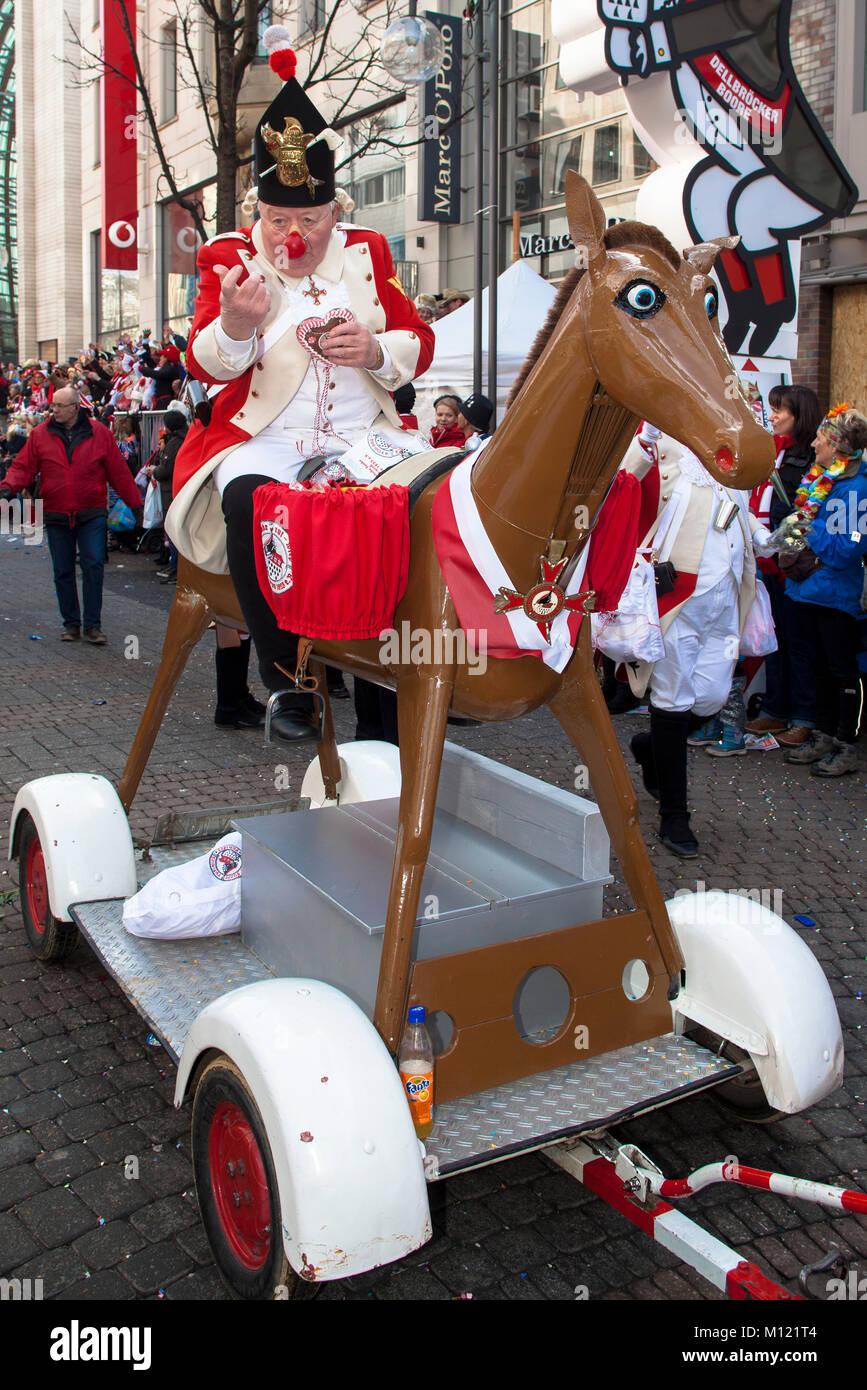 Germany, Cologne, carnival, Shrove Monday procession, the carnival ...