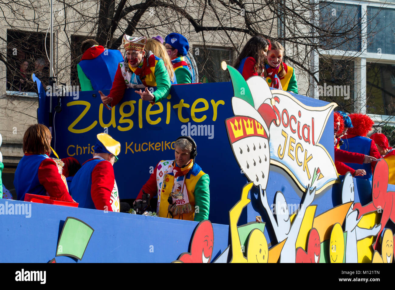 Germany, Cologne, carnival, Shrove Monday procession, Christoph ...
