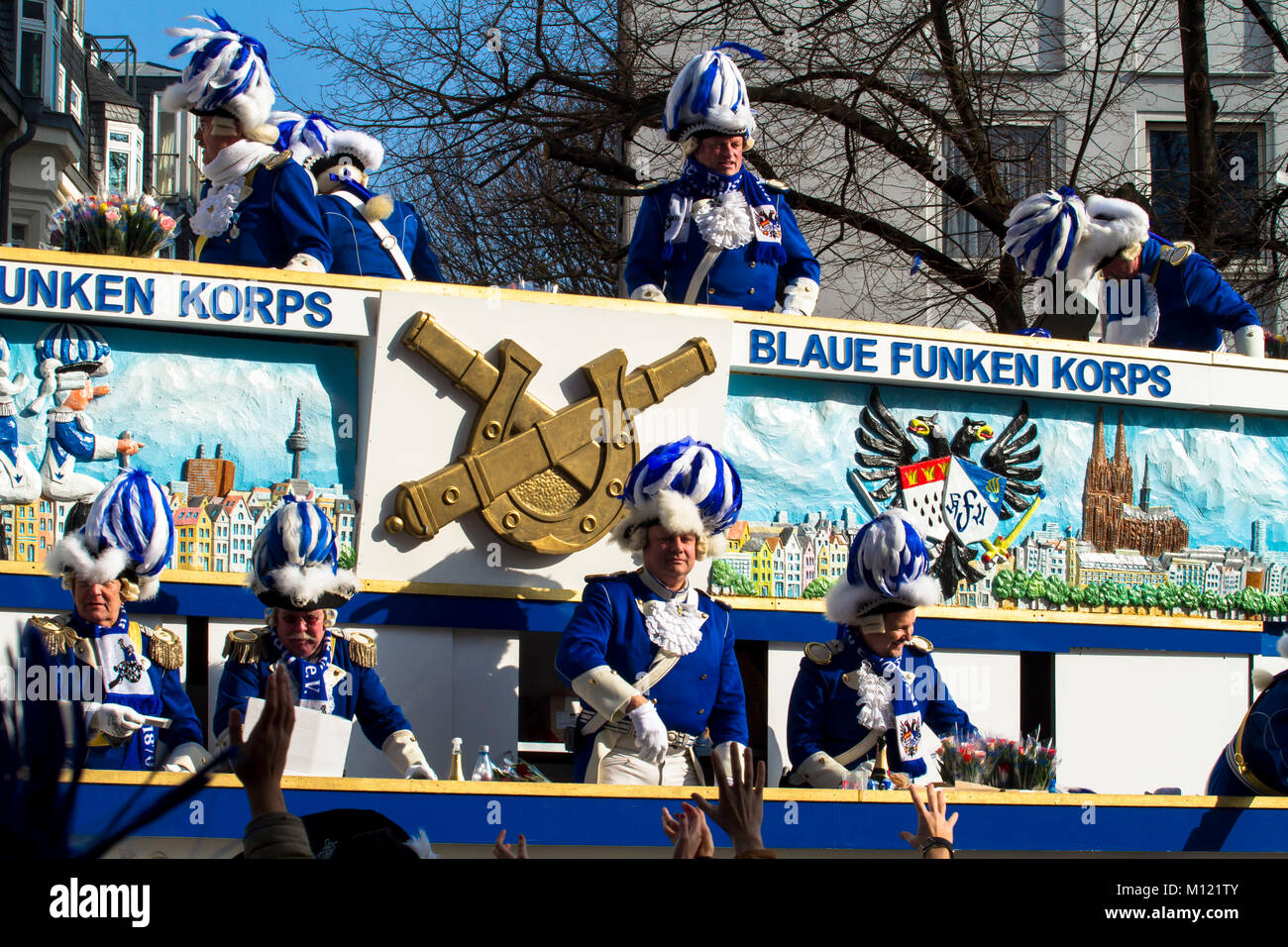 Germany, Cologne, carnival, Shrove Monday procession, the carnival ...
