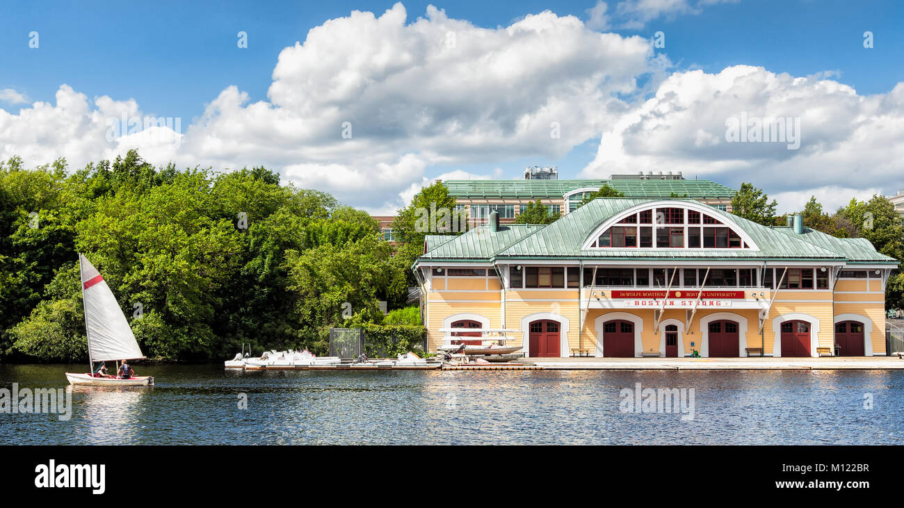 Boston University's boathouse, built in 1999, is the most recently ...