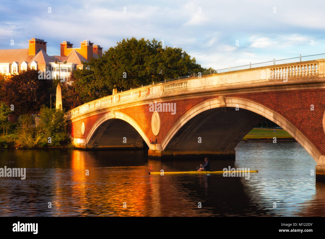 Charles river and harvard bridge hi-res stock photography and images ...
