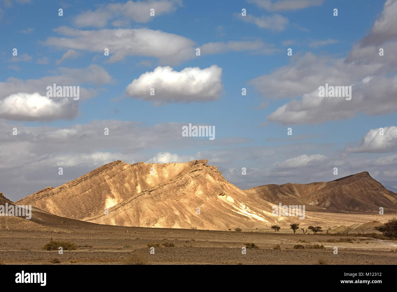 Arava landscape, Israel Stock Photo - Alamy