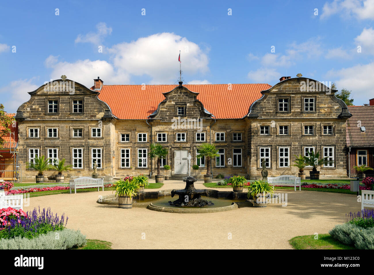 Small castle with baroque garden hi-res stock photography and images ...