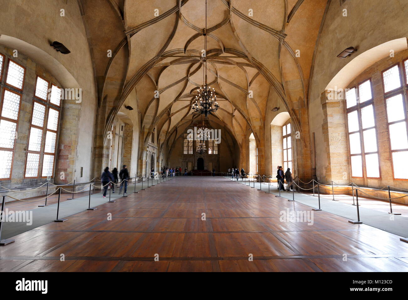 Vladislav Hall at the Old Royal Palace,Prague Castle,Prague,Czech ...